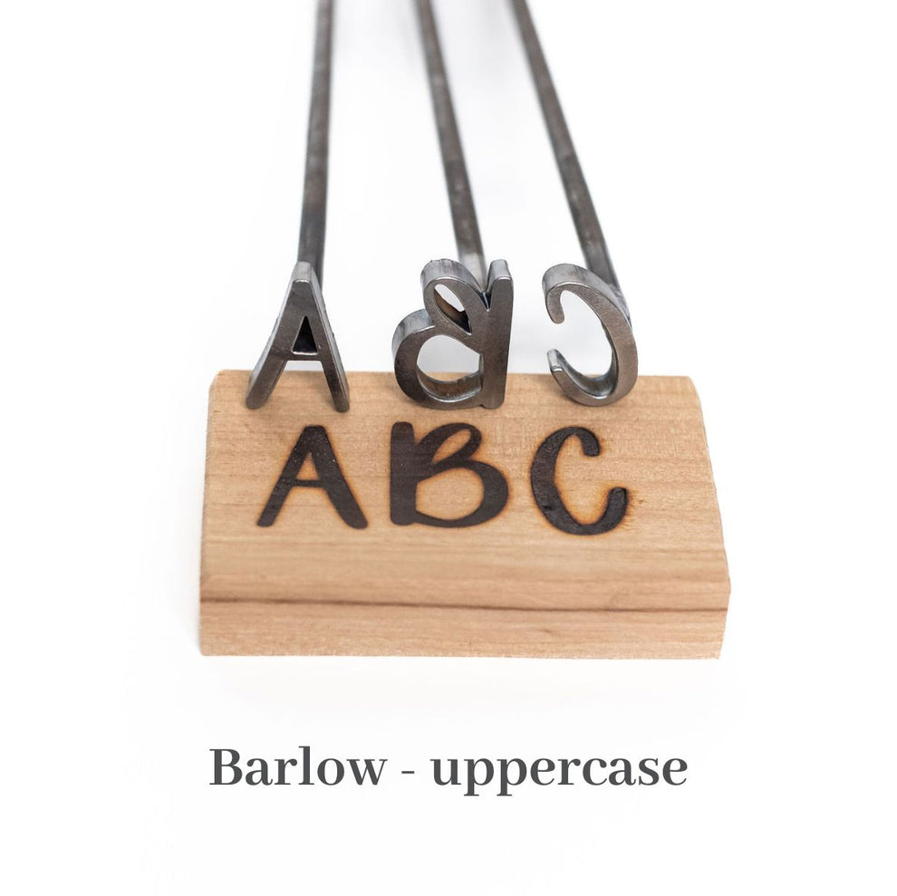 A-Z Individual Letter Mini Branding Irons – The Heritage Forge