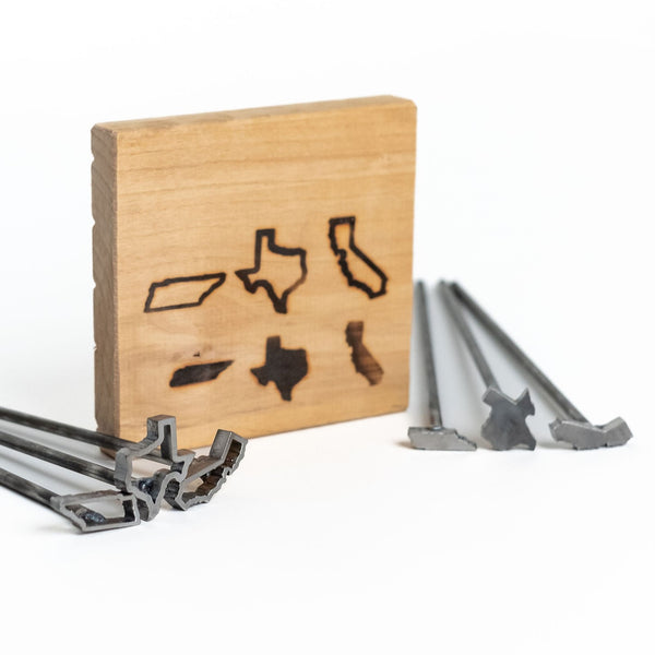 States of America Mini Branding Irons – The Heritage Forge