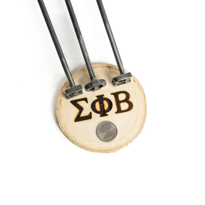 Greek Alphabet Mini Branding Irons - 1" Tall – The Heritage Forge